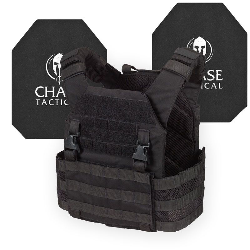 Chase Tactical LOPC Active Shooter Kit With Level IV Armor Plates ...